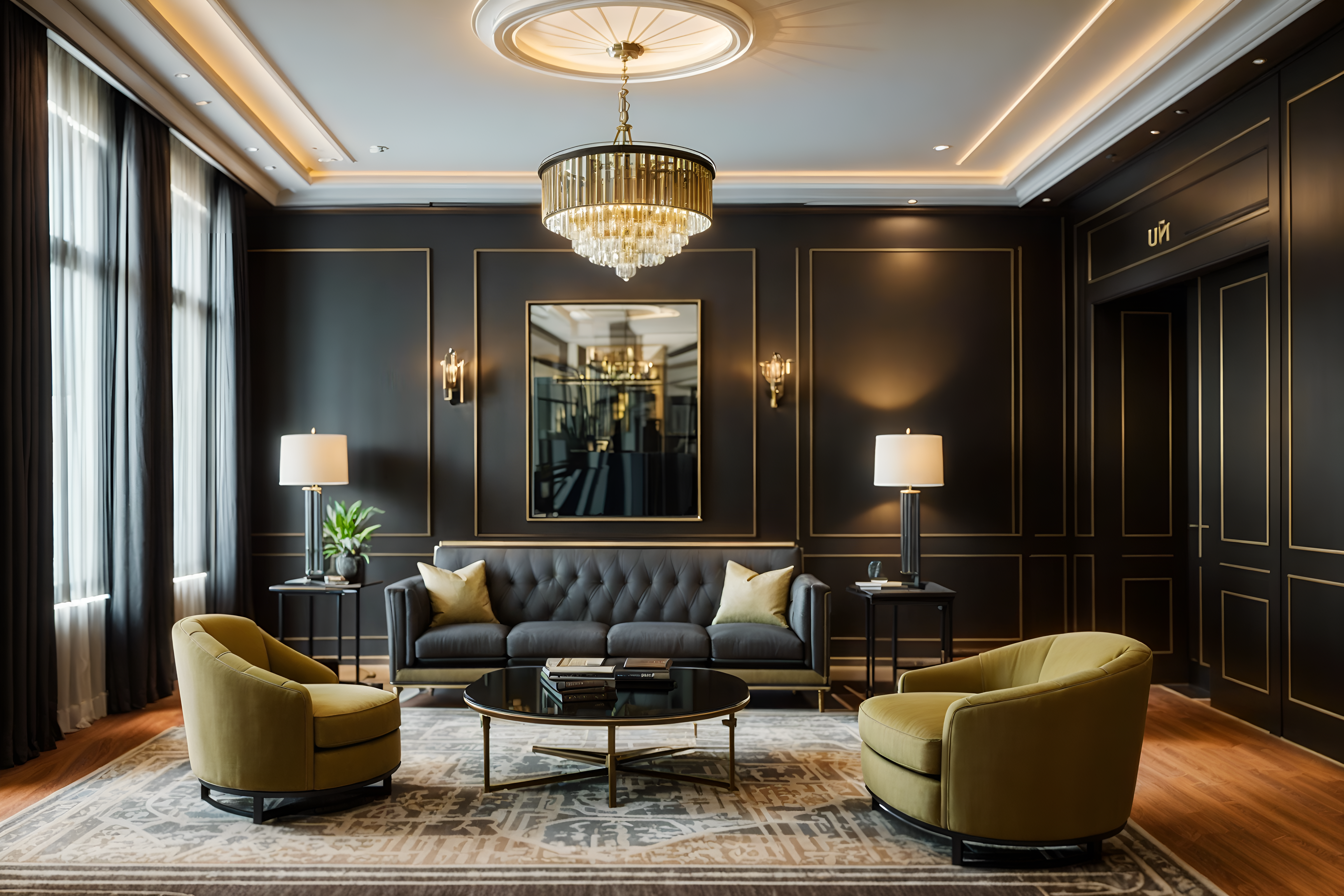Photo From Pinterest Of Luxury-style Interior Designed Coworking Space ...